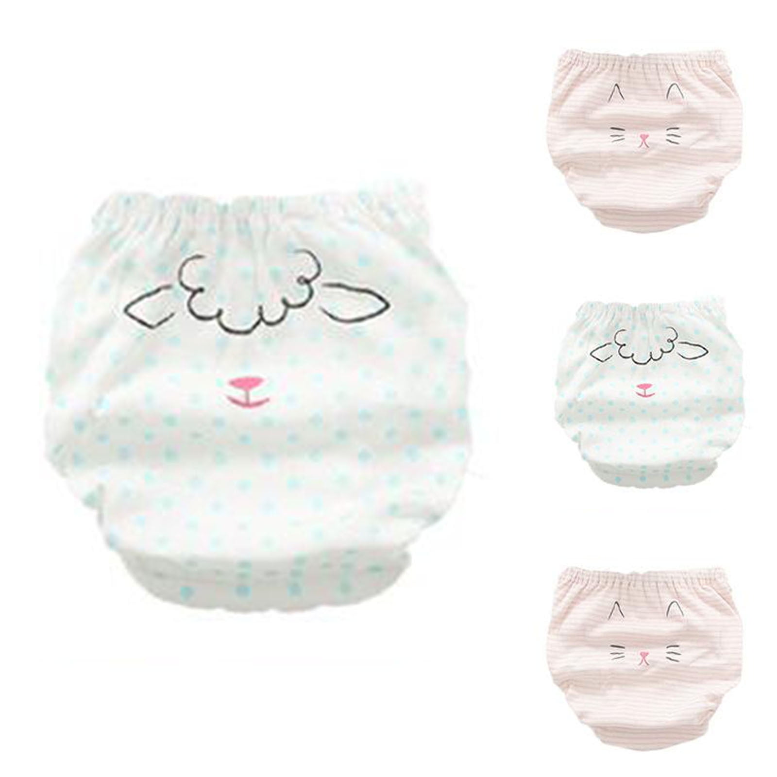 PEASKJP Diaper Cover - Baby Bloomers Cute Diaper Covers for Toddler ...