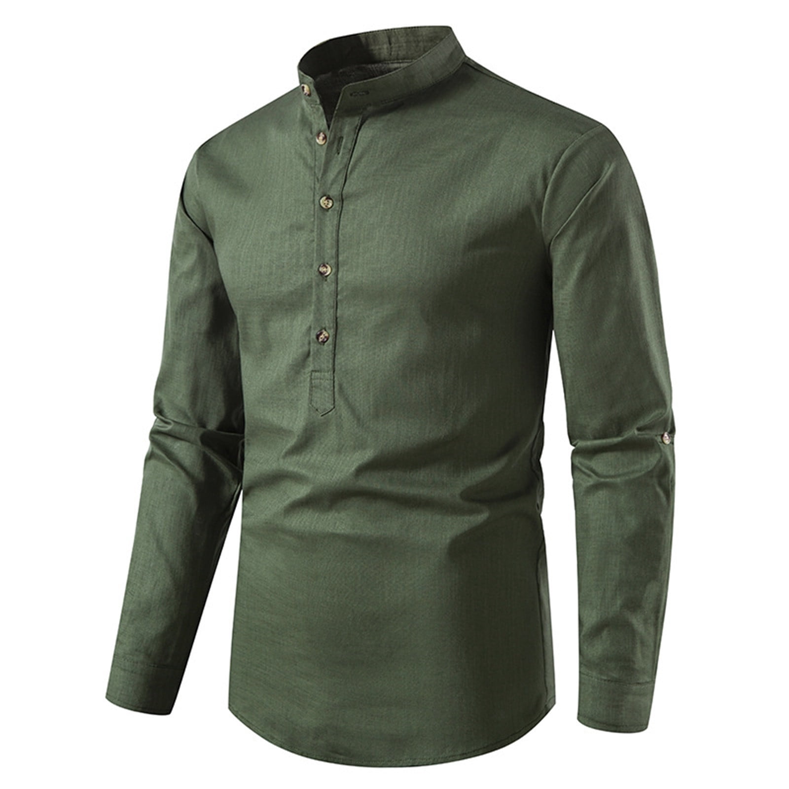 PEASKJP Dress Shirts Dress Shirt Tropical Button Down Shirt Party Shirt ...