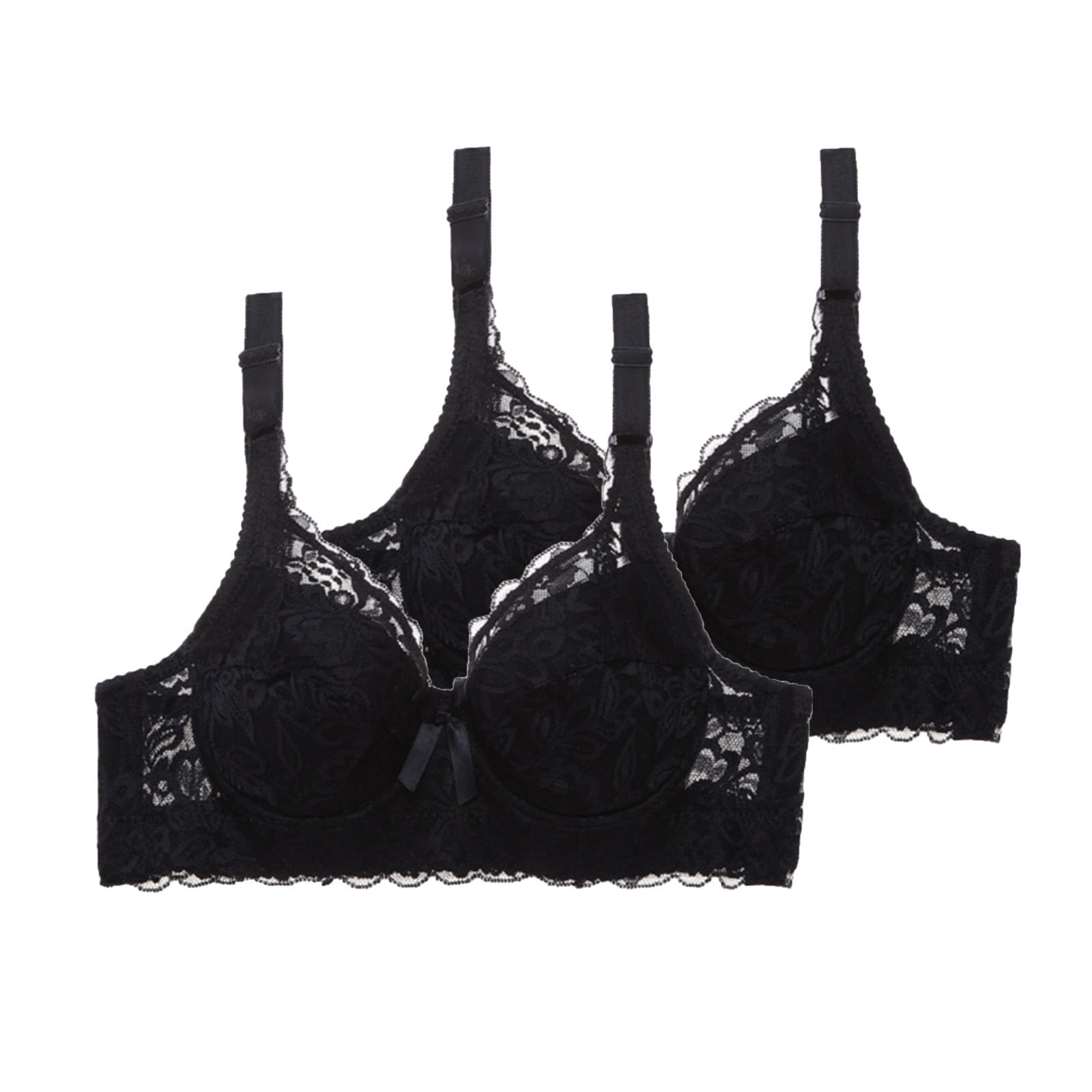 PEASKJP Everyday Bras for Women Women's Body Shine Bra Full Coverage T ...