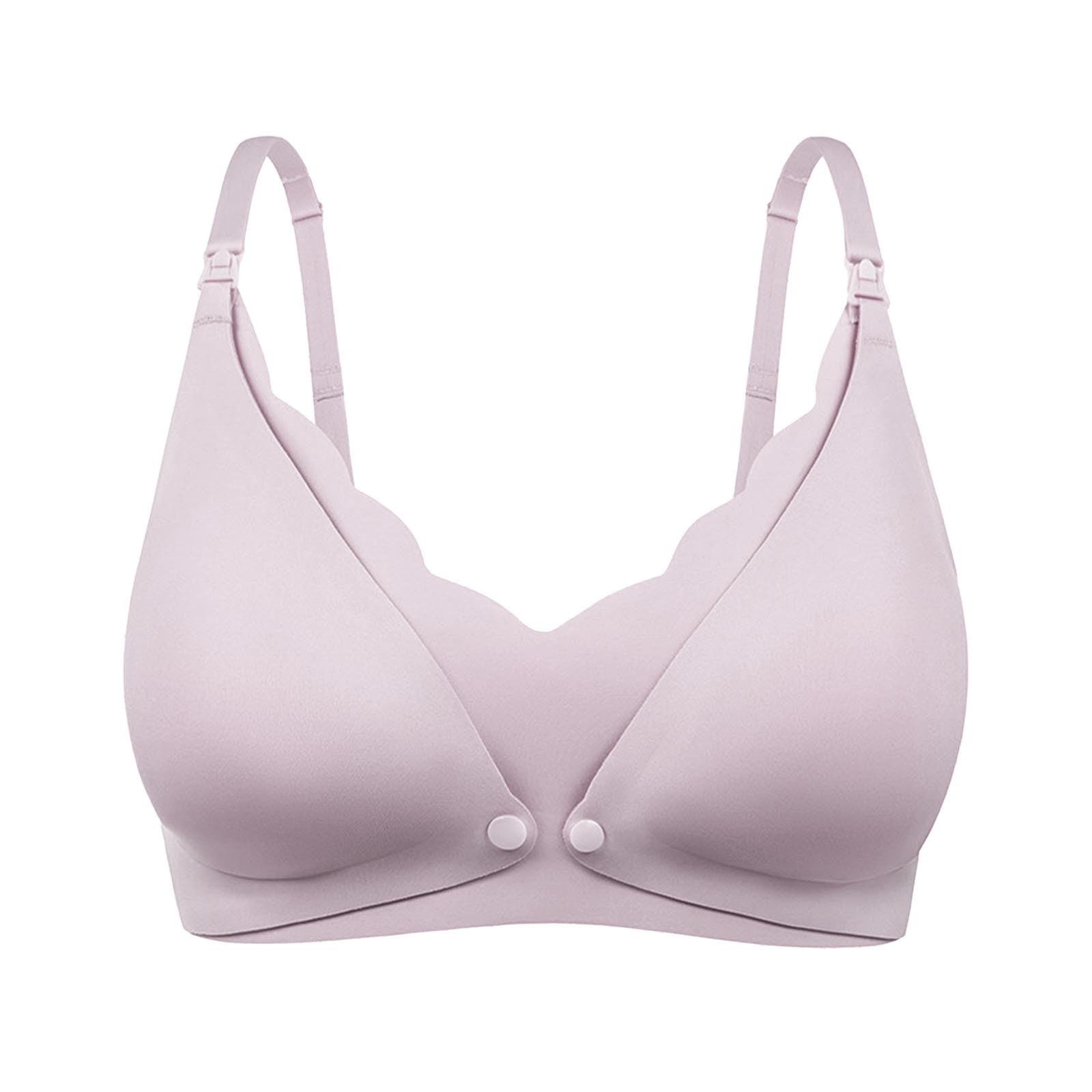 PEASKJP Everyday Bras for Women Womens Low Back Bra Wire Lifting Deep U ...
