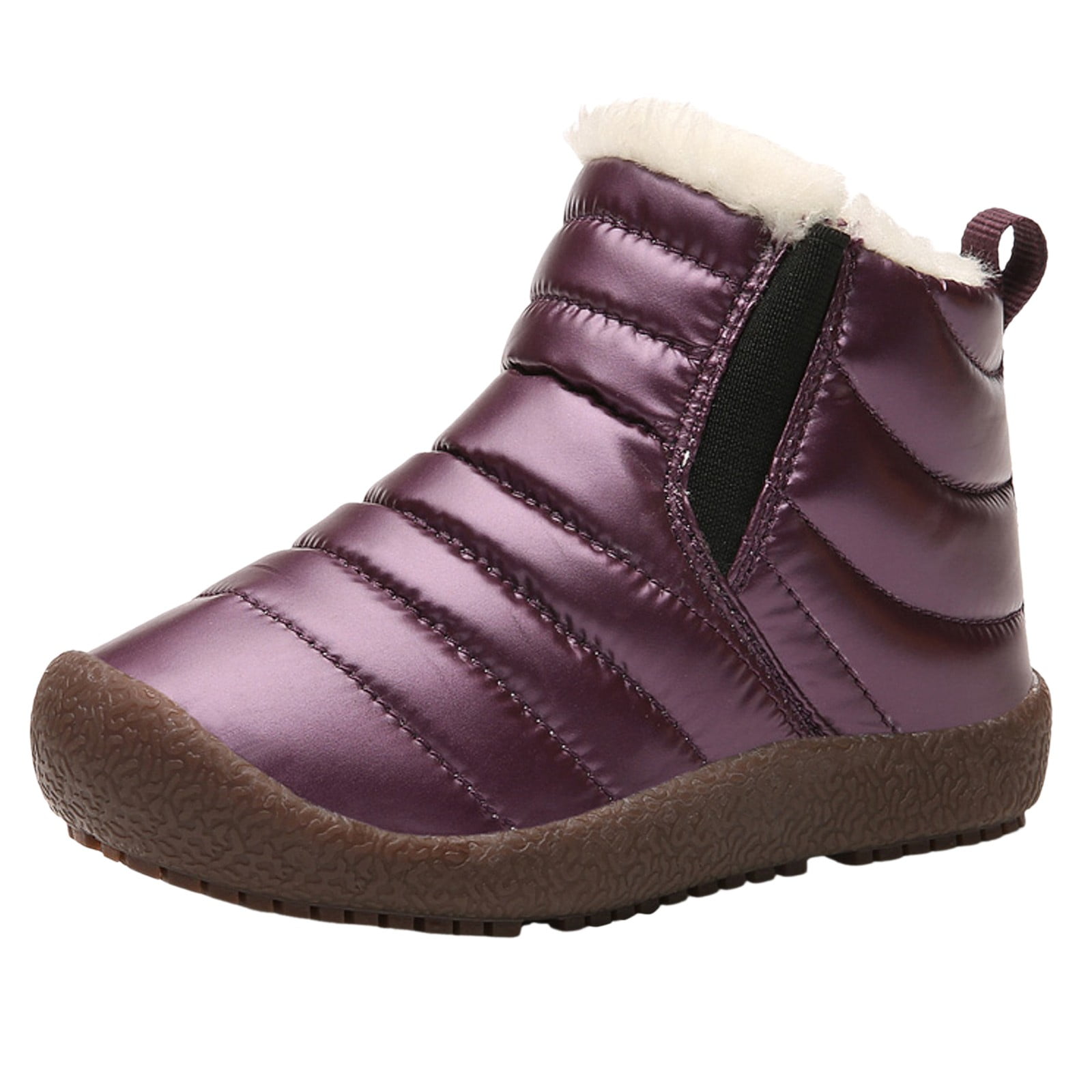 PEASKJP Girl's Boots Toddler Squeaky Boots Soft Ankle Boots Toddler ...
