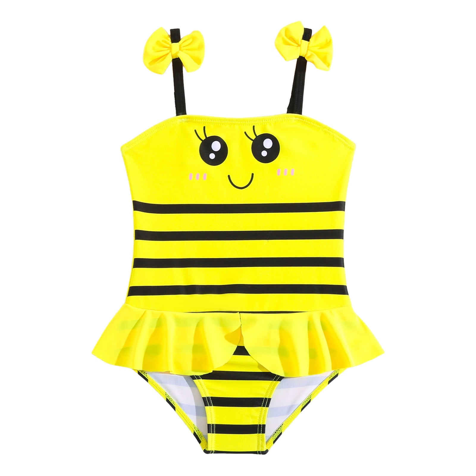 PEASKJP Bathing Suit Baby Girl Swimsuit Bathing Suit Swimwear ...