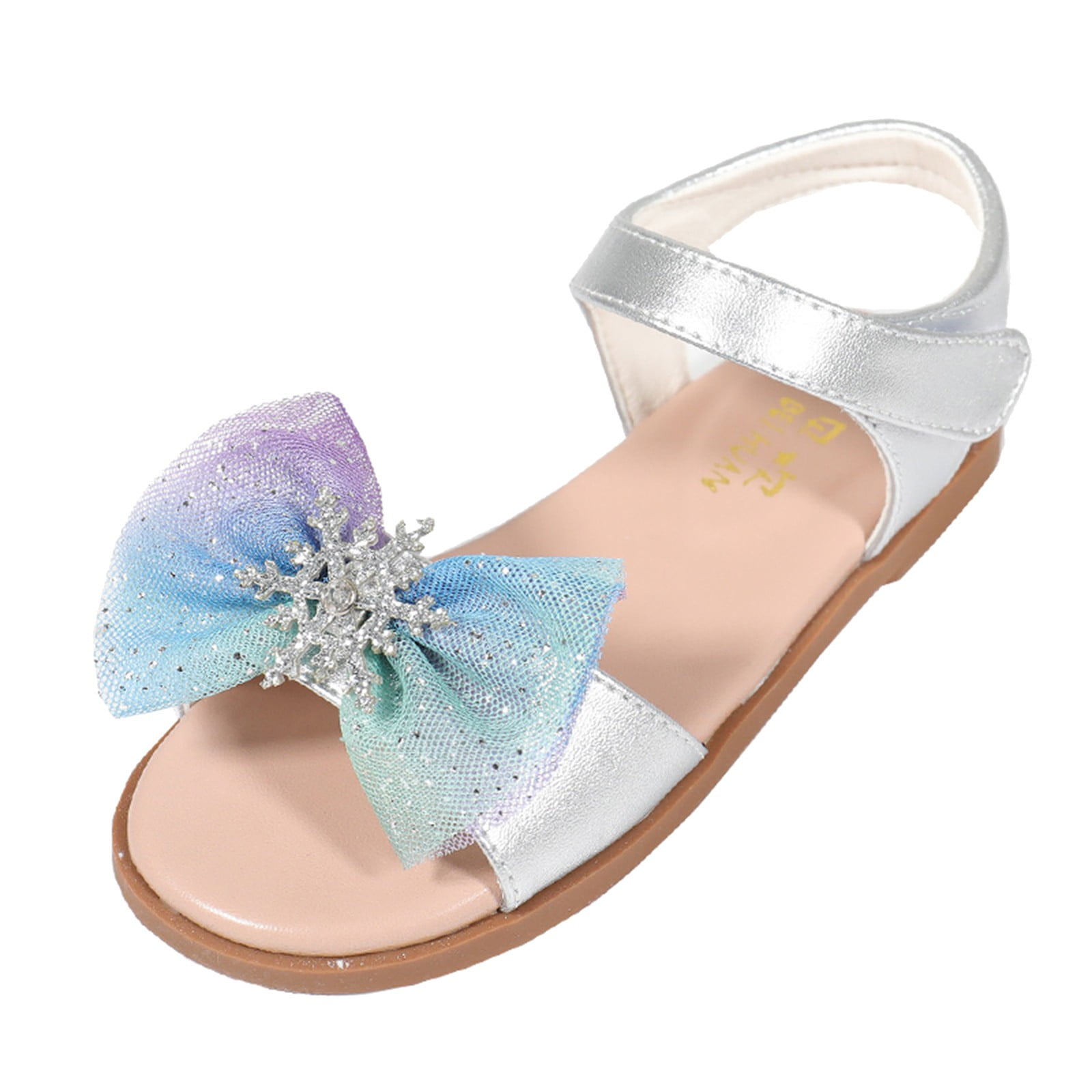 PEASKJP Little Open-Toe Anti Slip Gladiator Sandals Beach Sandals Blue ...