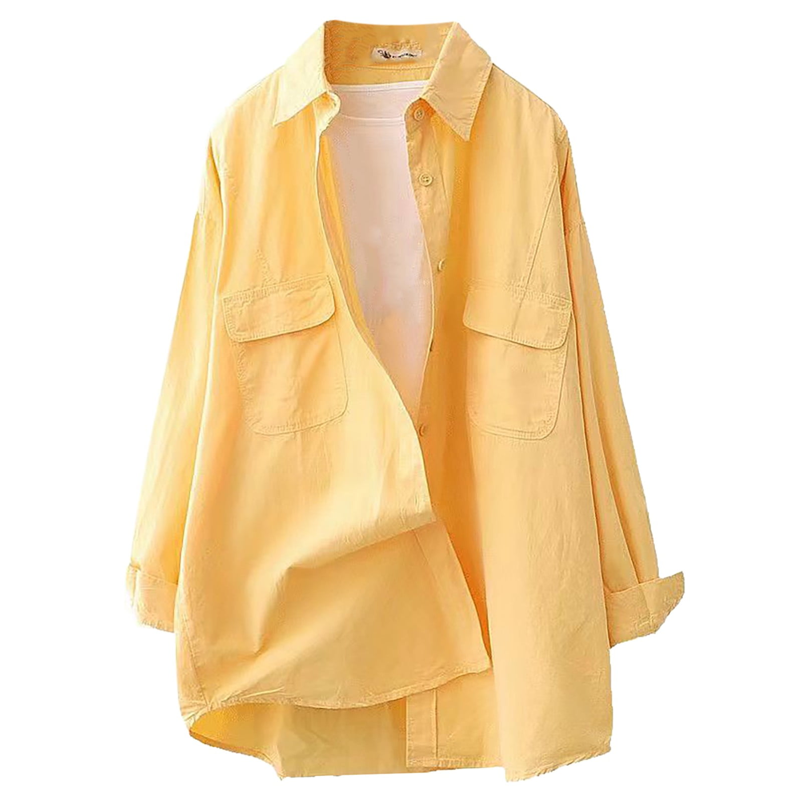Peaskjp Long Sleeve Blouses For Women Casual Womens Loose Fit Batwing