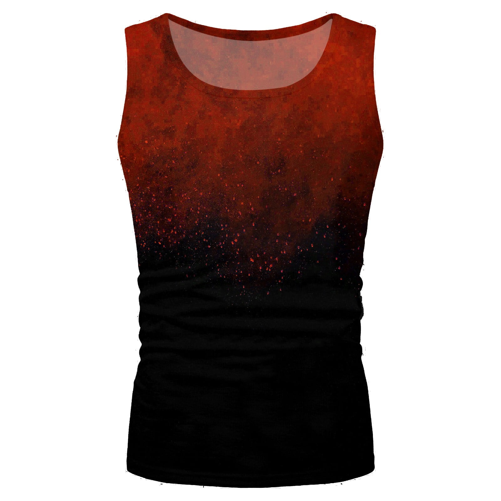 PEASKJP Men's Tank Tops Beach Men's Neon Workout Sleeveless Shirts Swim ...