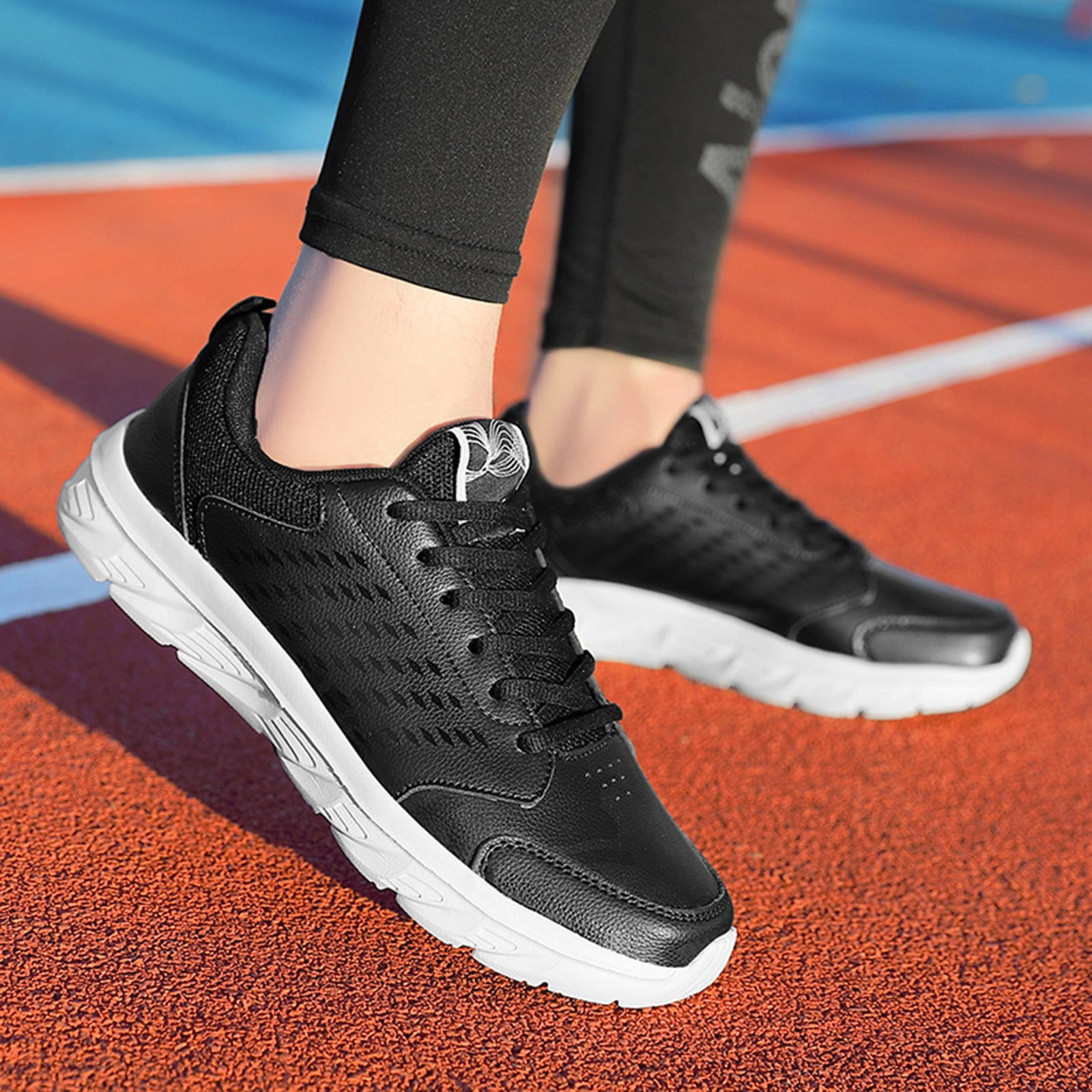 PEASKJP Mesns Slip On Sneakers Sport Sneakers Lightweight Work Shoes ...