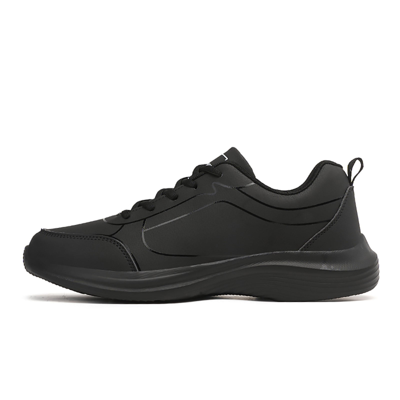 PEASKJP Platform Sneakers for Men Breathable Mesh Comfortable Work ...