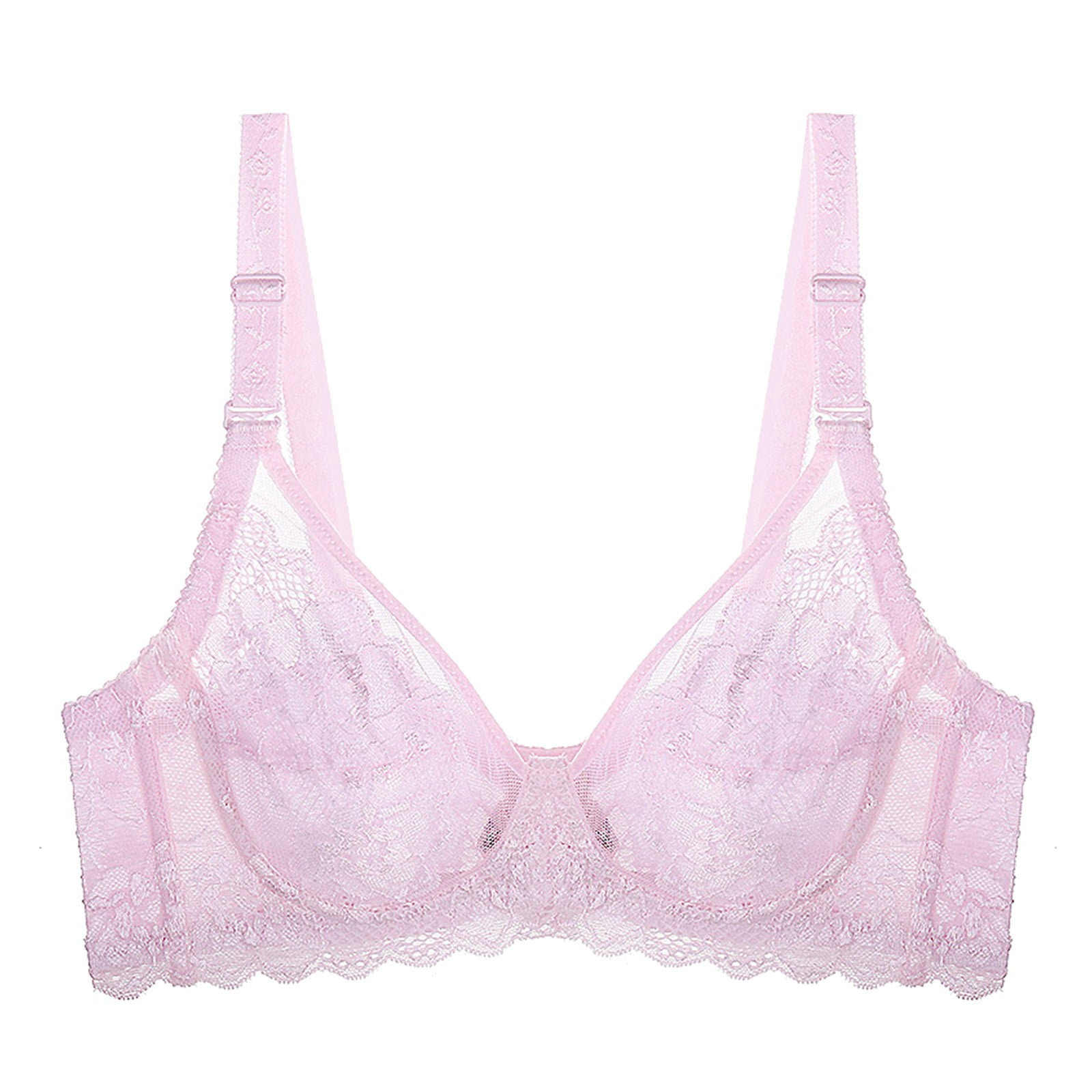 PEASKJP Plus Size Bras for Women Snugly Womens Wireless Bras Underwire ...