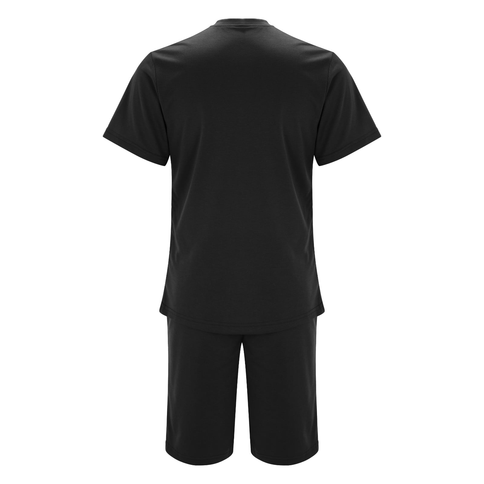 Peaskjp Short Outfits Mens 2 Piece Outfits Fashion Polo Shirts And