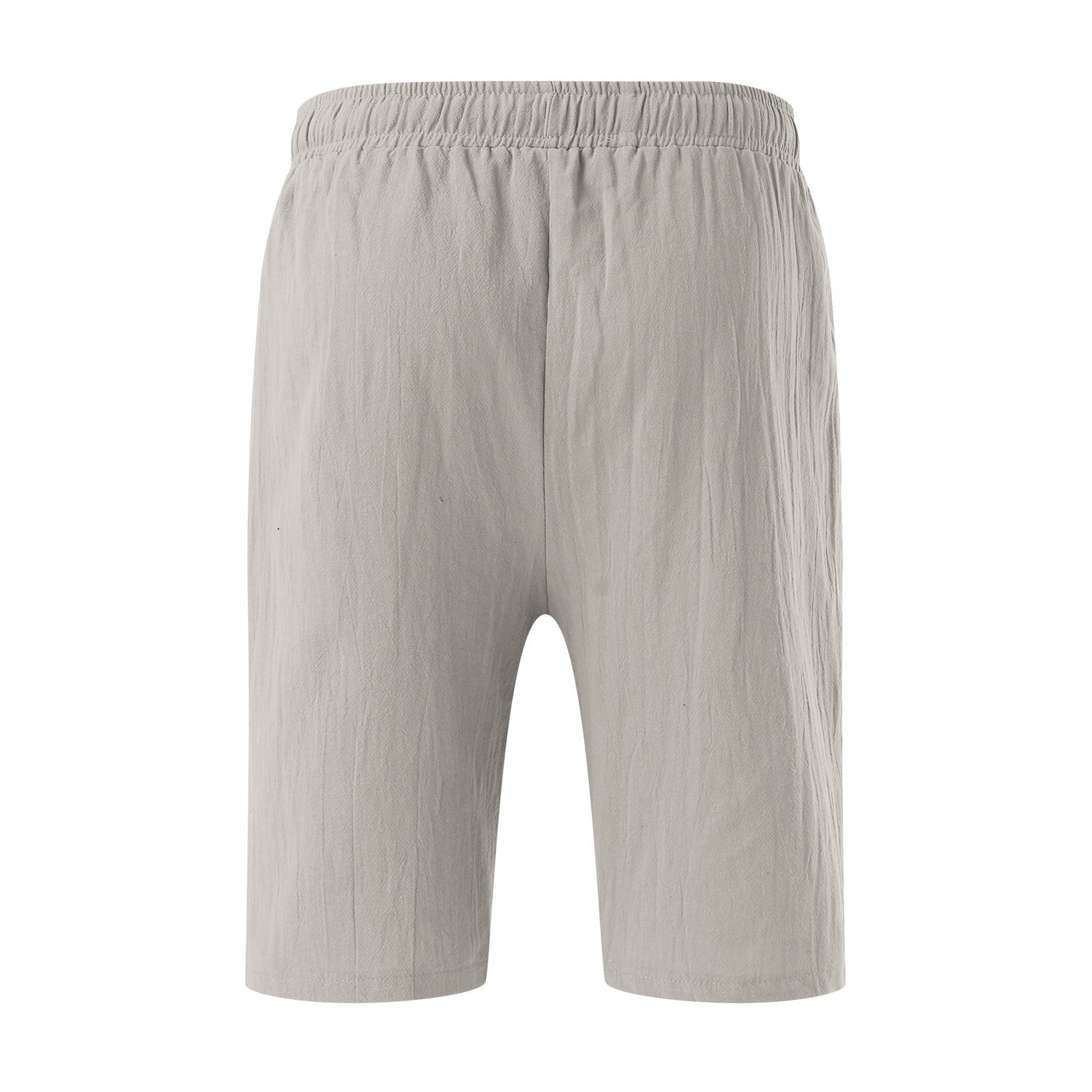 PEASKJP Shorts Men Casual Mens Slim Fit Shorts Stretch Chino Short ...