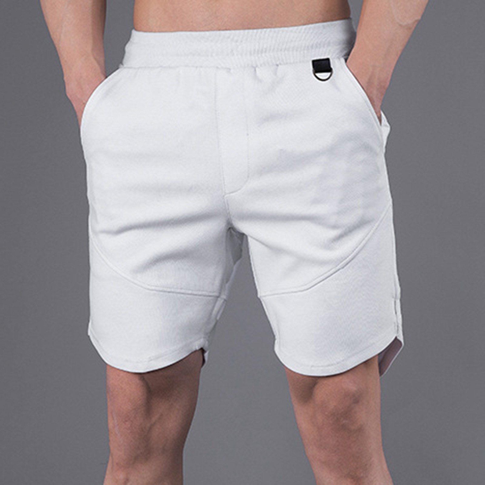 PEASKJP Shorts for Men Casual Mens Casual Shorts - Cotton Drawstring ...