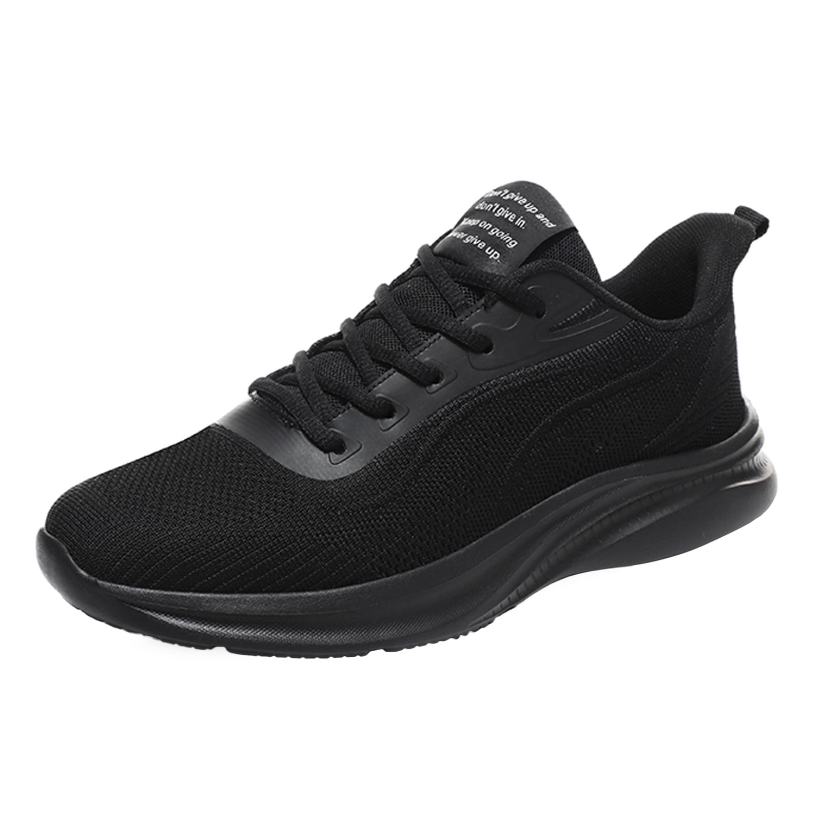 PEASKJP Men's Comfortable Mesh Breathable Lightweight Non-Slip Sneakers ...