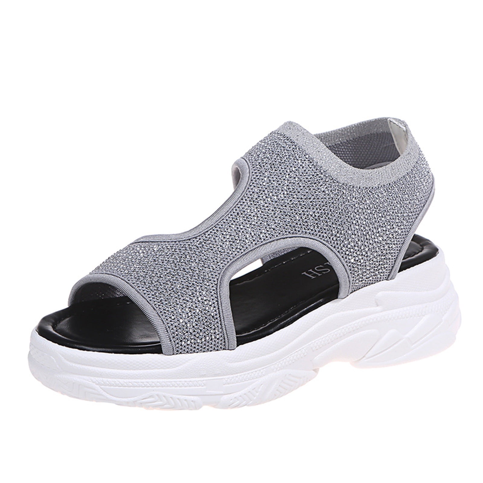 PEASKJP Summer Sandals for Women Trendy Sandals with T-Strap and ...