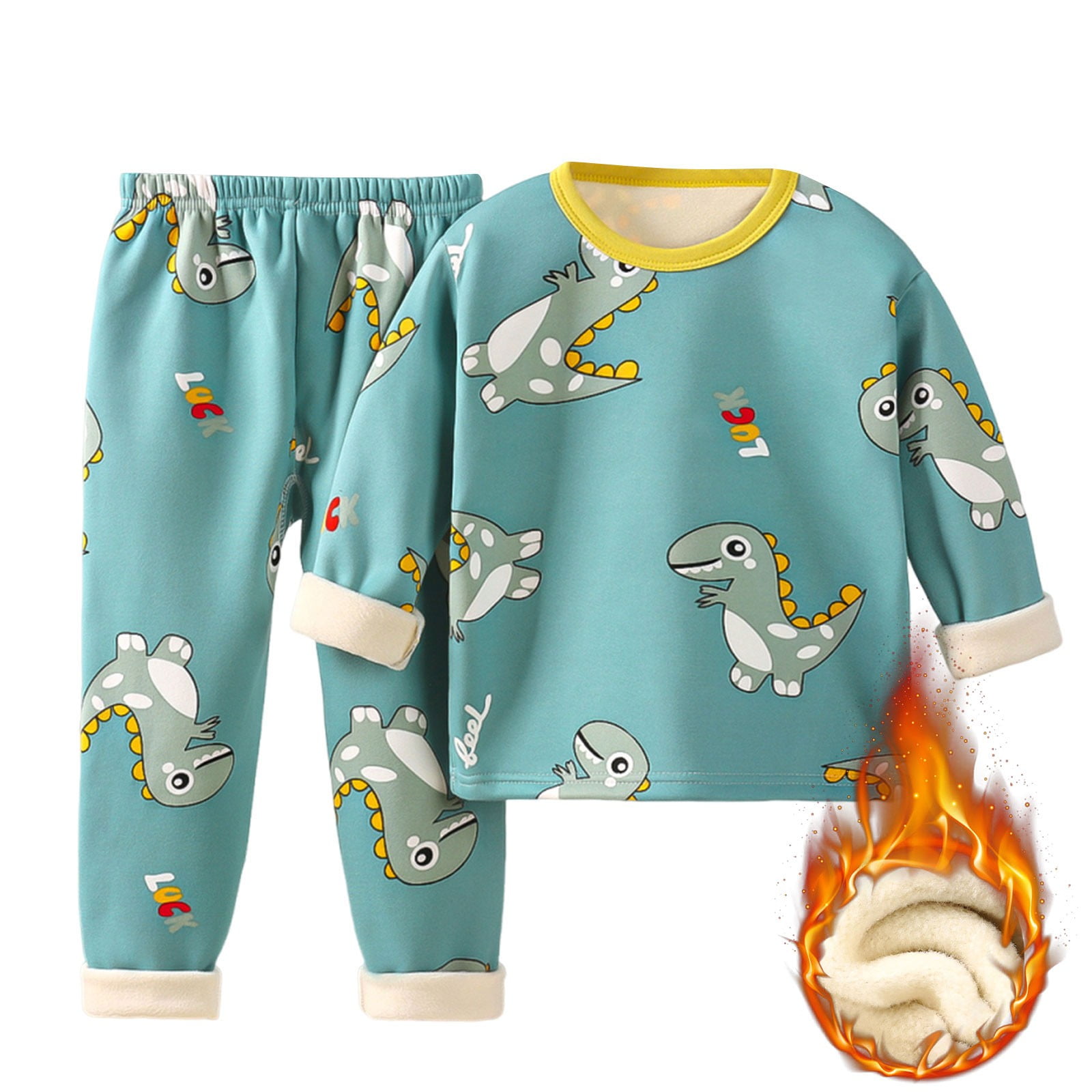 PEASKJP Toddler Pajamas for Boys Kids Pjs Boy Pajama Little boy ...