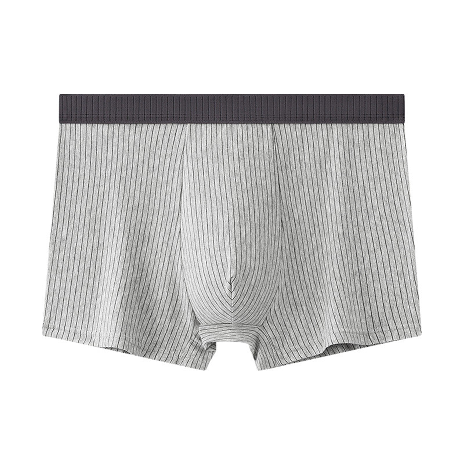 PEASKJP Underwear for Men Super Soft Boxer Briefs with Built-in Pouch ...