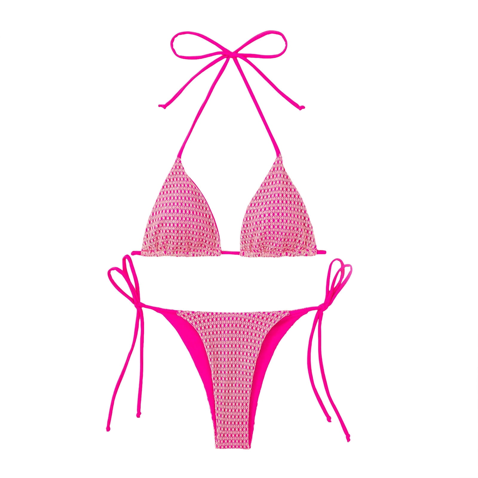PEASKJP Women Bikini High Waisted Bikini for Women Tummy Control ...