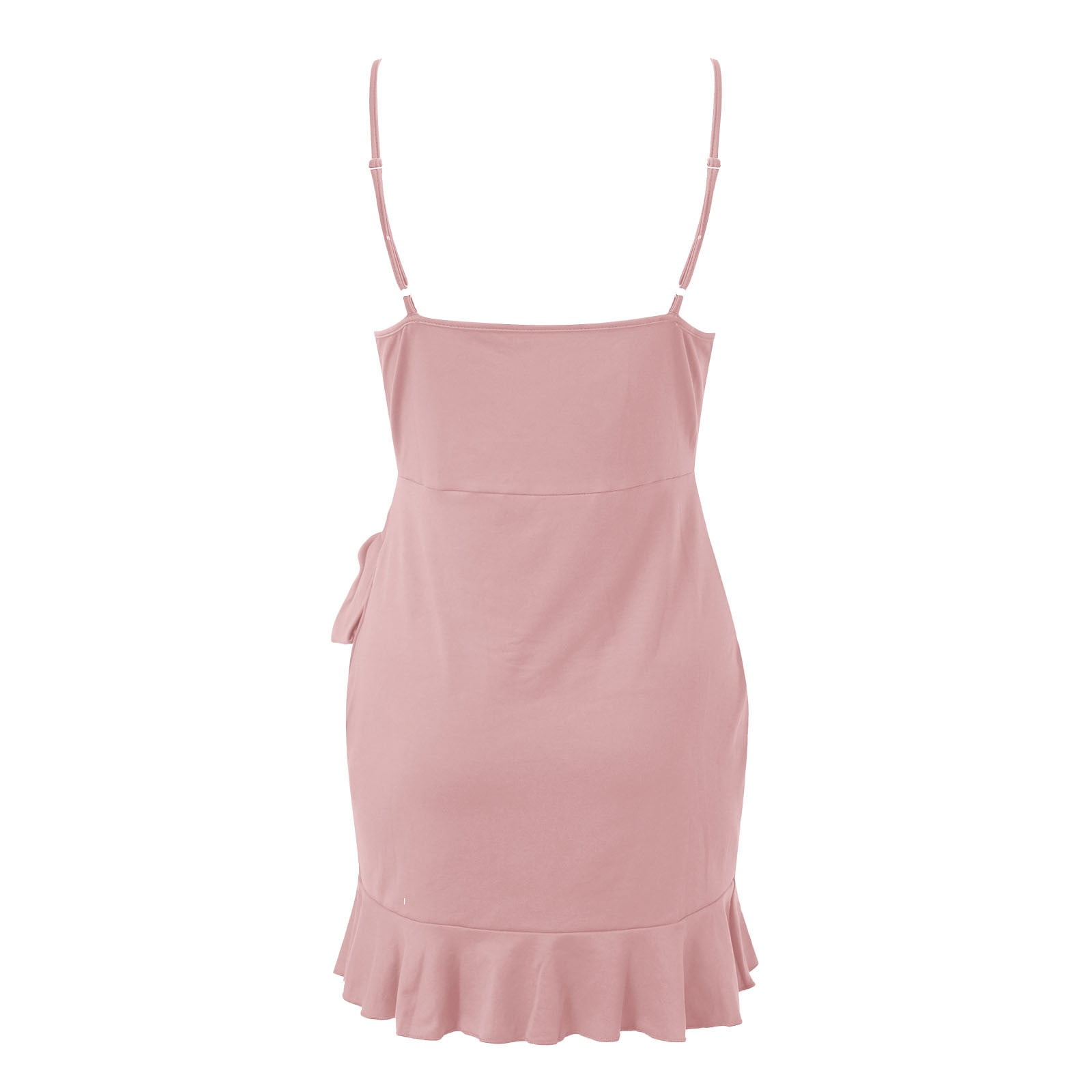 PEASKJP Women Dresses for Work Women's Satin Drape Cowl Neck Sleeveless ...