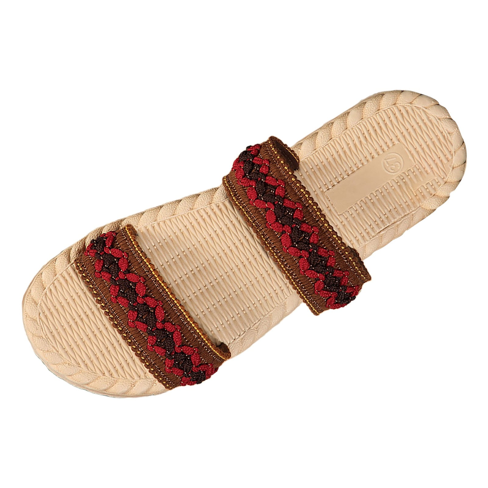 PEASKJP Women Sandals Wide Width Women's Wedge Sandals Ankle Strap Open ...