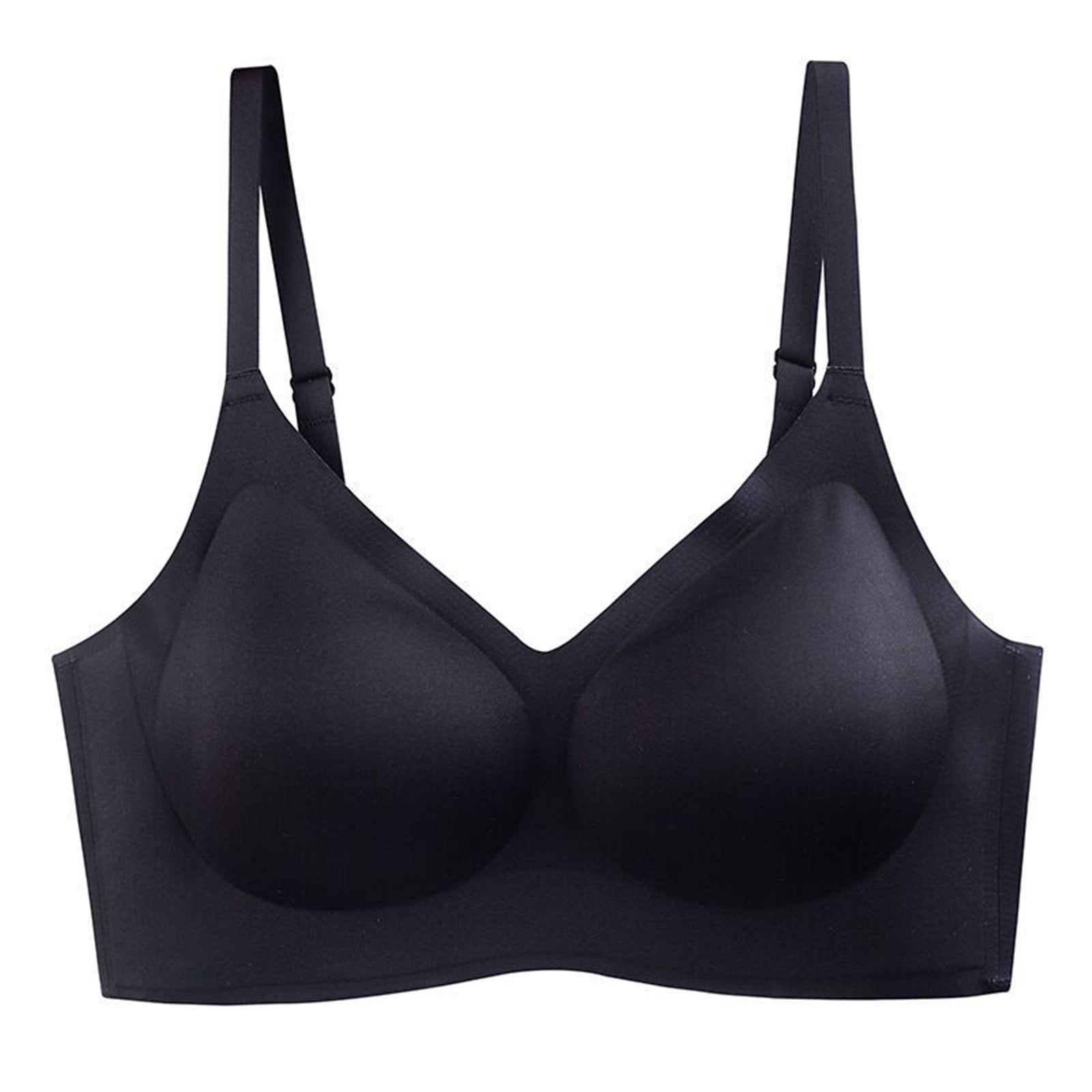 PEASKJP Women's Bras Women's Bra Modern Micro Seamfree Cami Strap ...