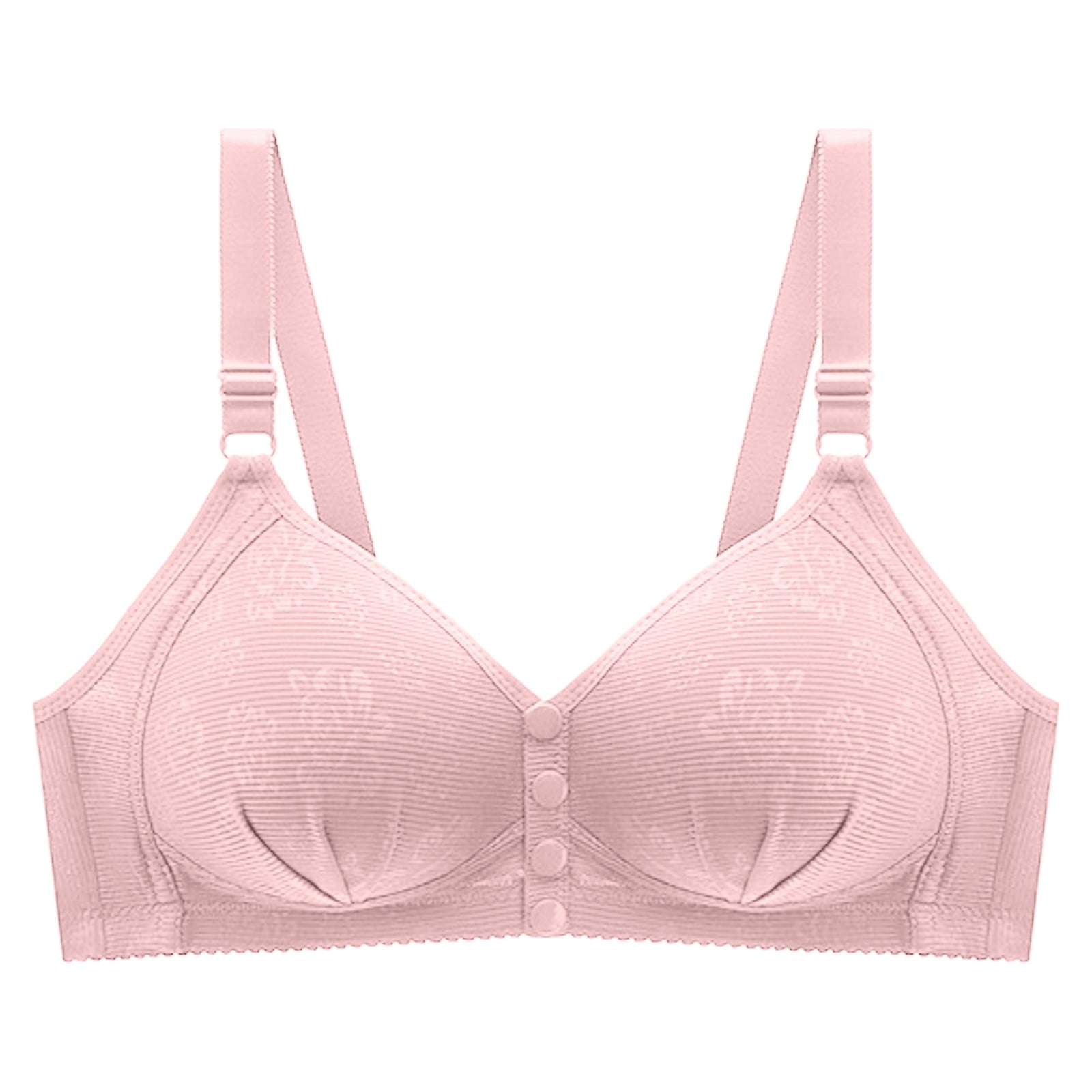 PEASKJP Women's Bras Women's Push Up Bra Racerback Front Closure Bras ...