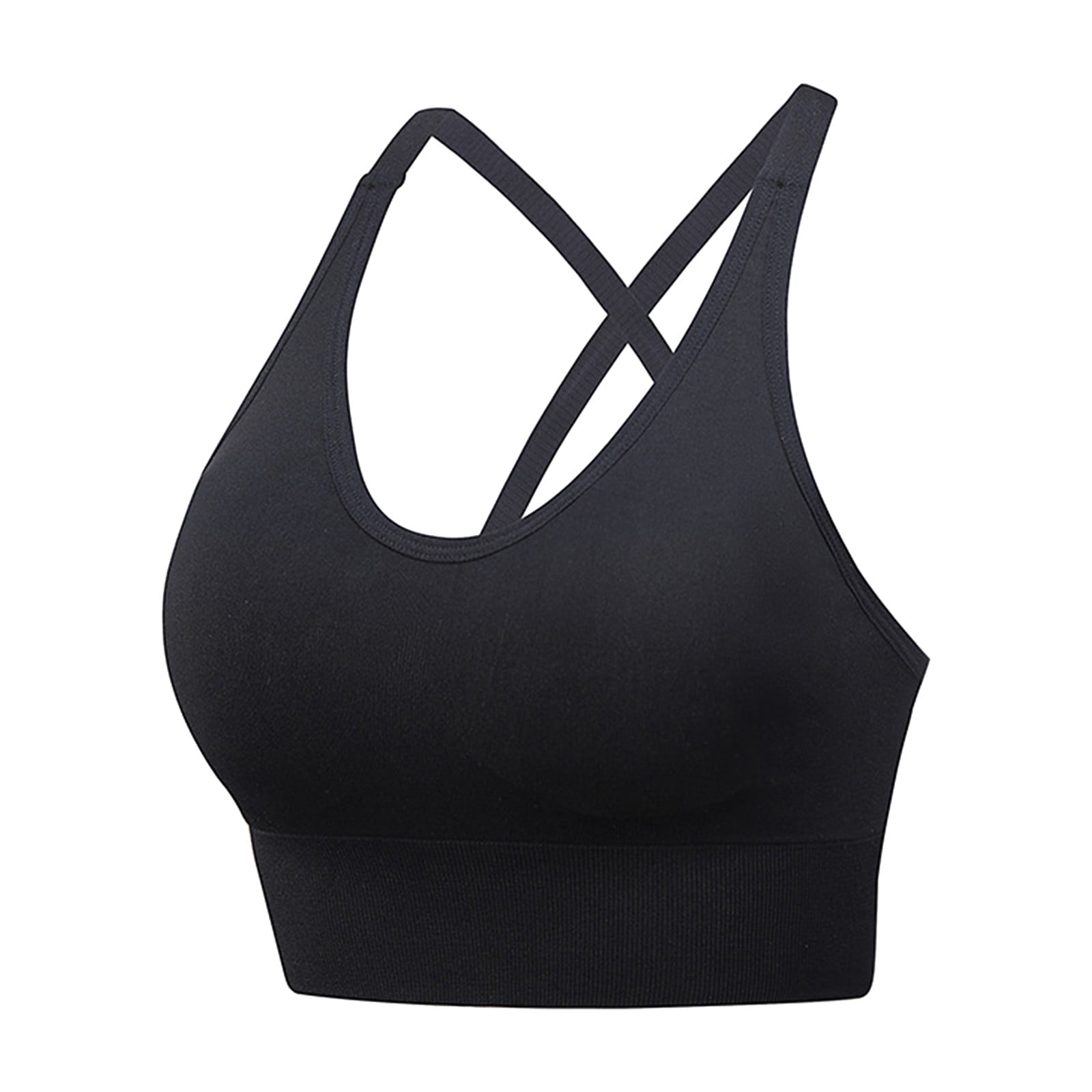 PEASKJP Women's Sports Bras Sports Bra for Women Comfortable Sleep Bra ...