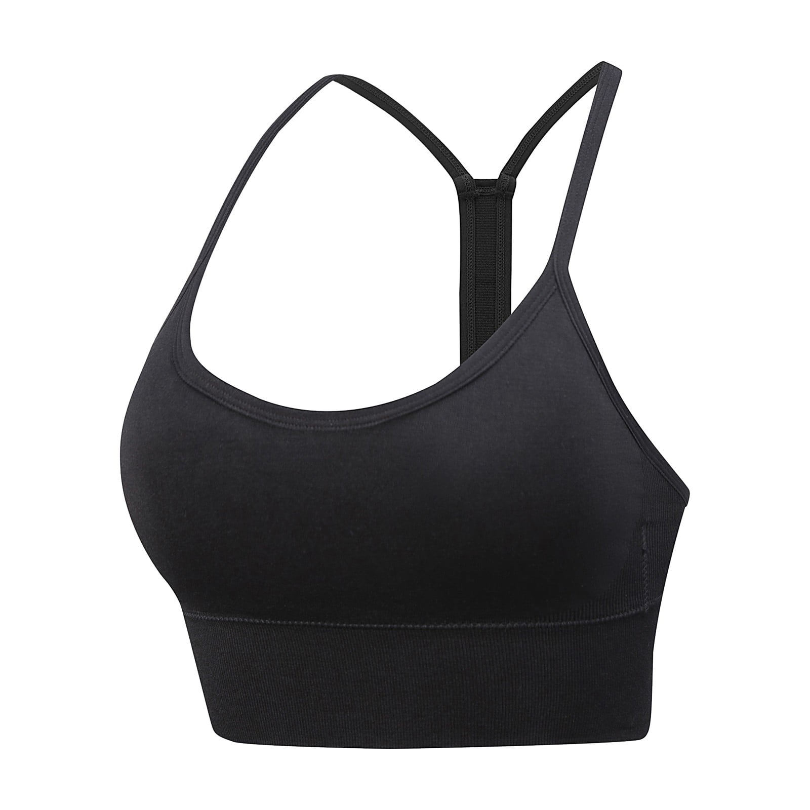 Peaskjp Womens Sports Bras Womens High Neck Longline Sports Bra