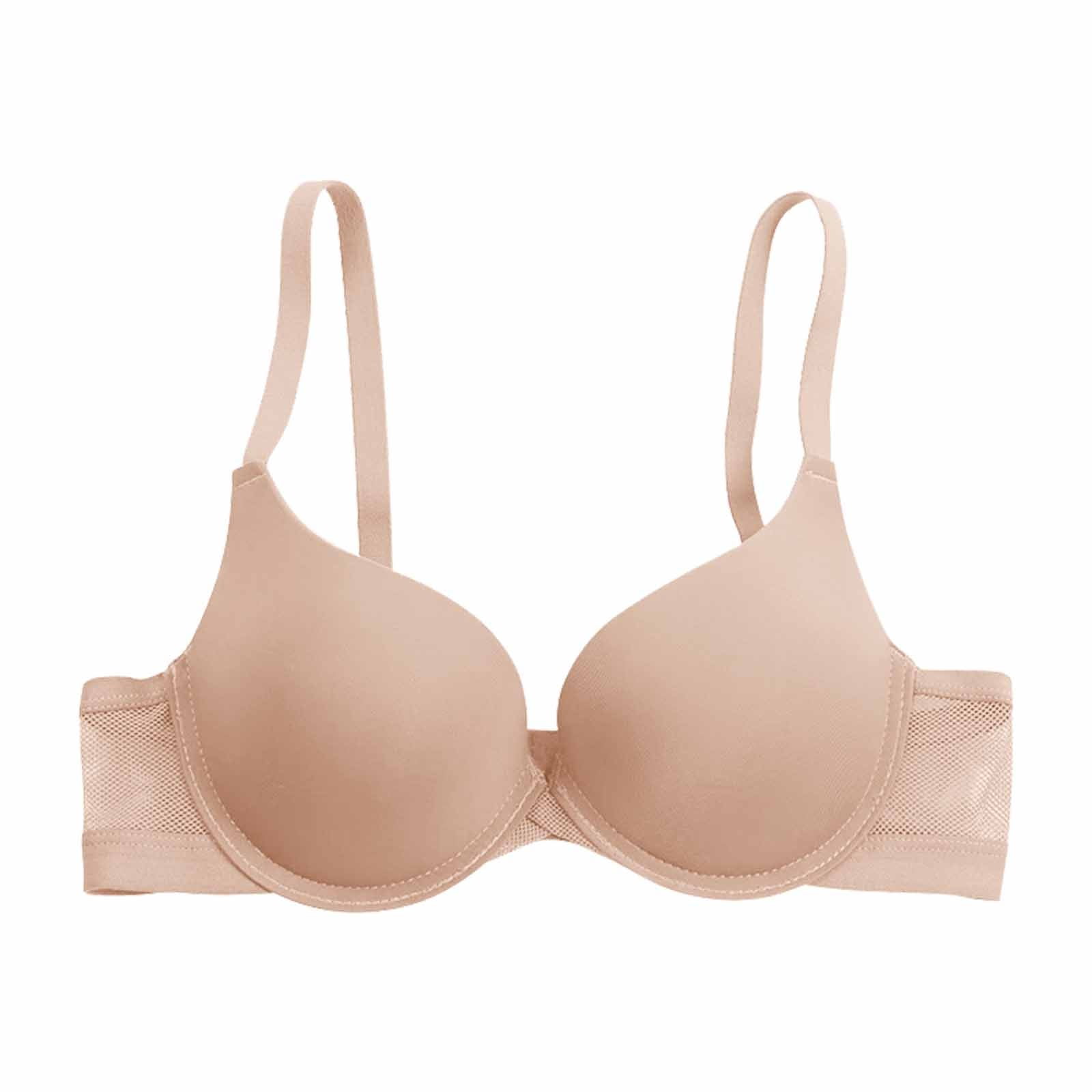 Peaskjp Womens Bras Fashion Deep Cup Bra Hides Back Fat Full Back Coverage Bra Bra With