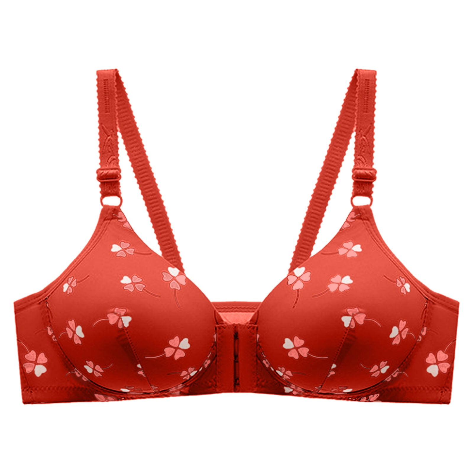 PEASKJP Womens Bras Women's Balconette Bra with Padded Straps ...