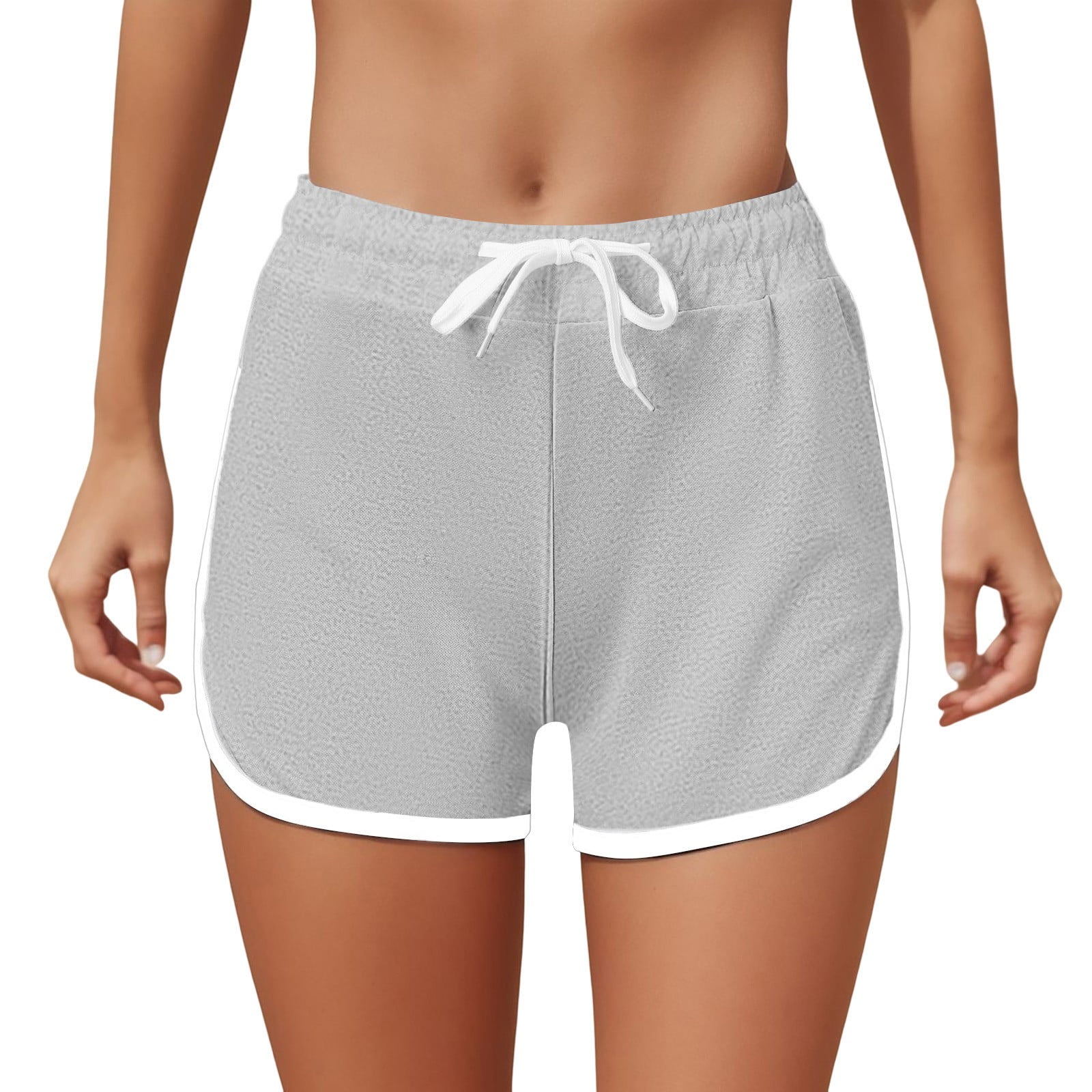 PEASKJP Womens Shorts Romper Women's Juniors Uniform Bermuda Shorts ...