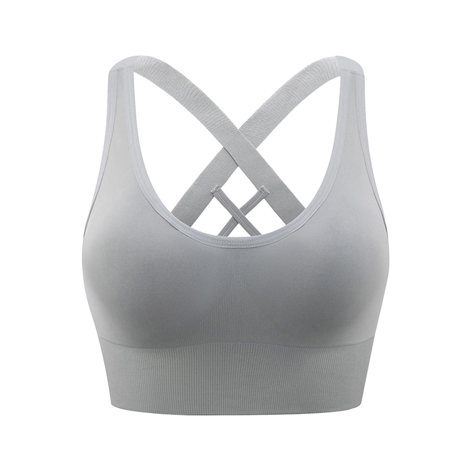 PEASKJP Womens Sports Bras Women's Wireless Bra with Cooling, Seamless ...