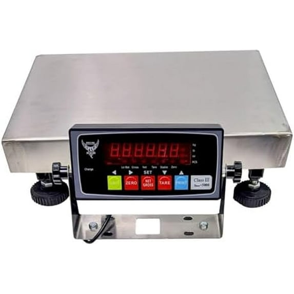 PEC Stainless Steel Bench Scale, Food/Pizza Scale for Kitchen and ...