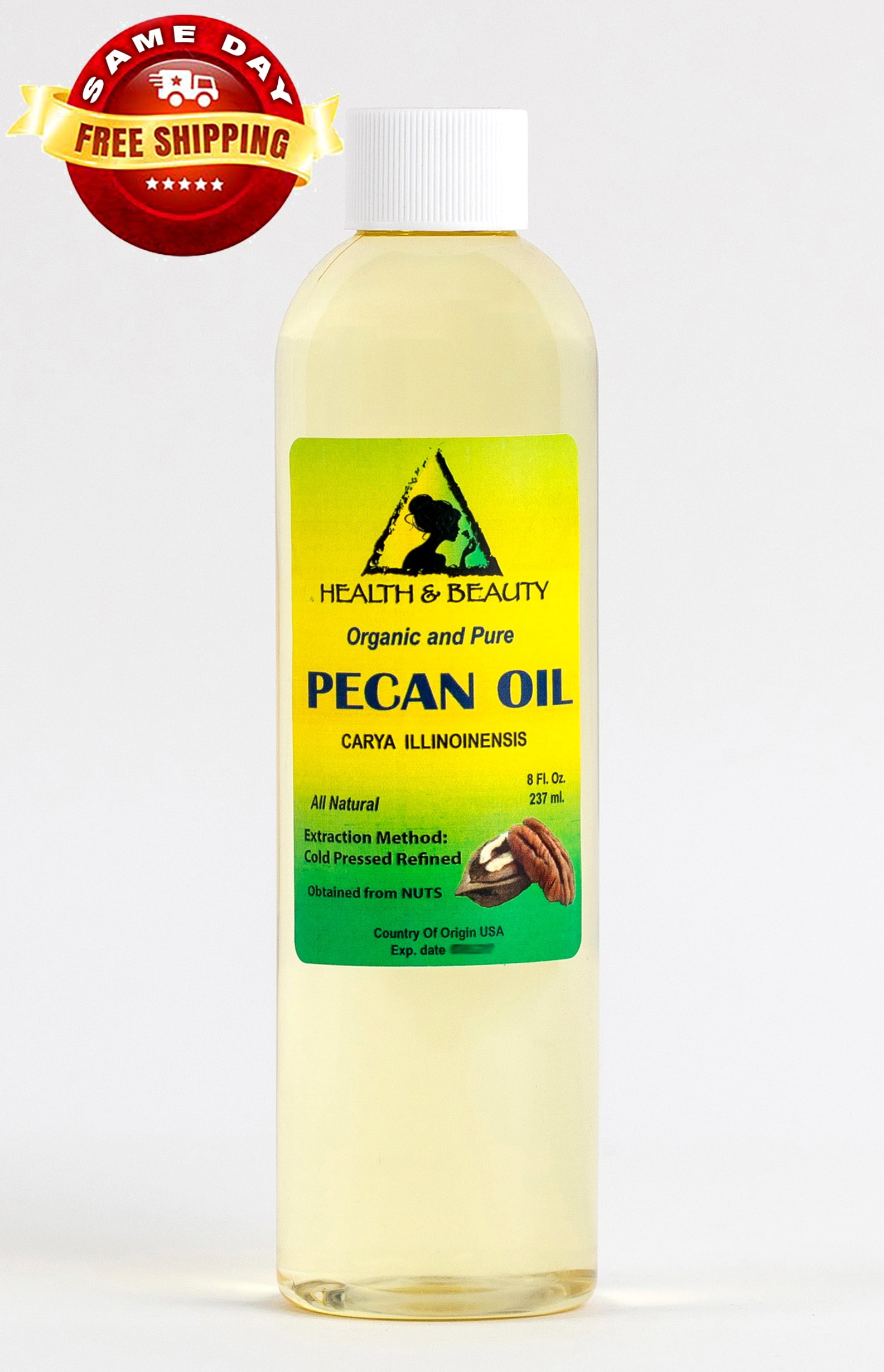 PECAN OIL REFINED ORGANIC CARRIER COLD PRESSED PREMIUM FRESH 100% PURE ...