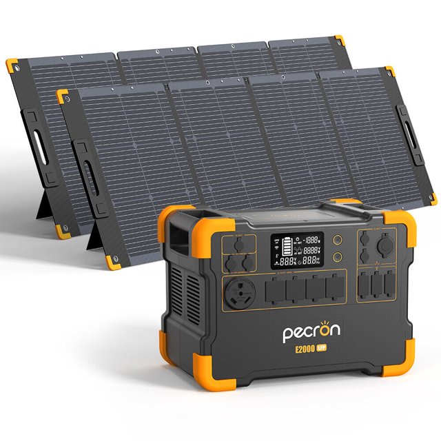 PECRON E2000LFP Indoor Electric Portable Power Station 1920Wh/2000W ...