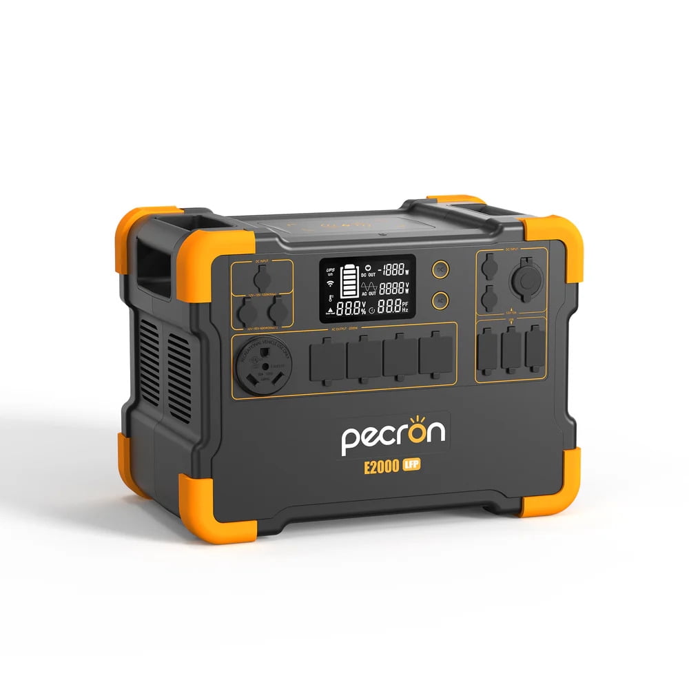 PECRON E2000LFP Portable Power Station 1920Wh Capacity 2000W AC Outlets ...