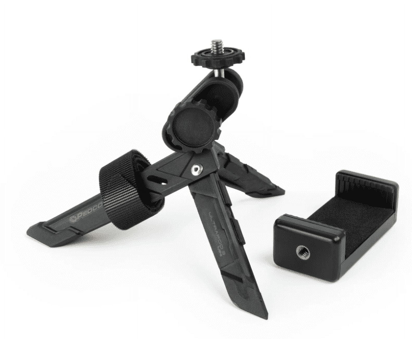 Pedco Ultrapod 3 Mini Travel Tripod, Lightweight Reinforced Nylon ...