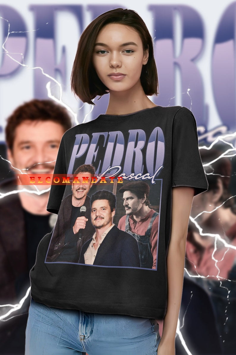 PEDRO PASCAL Homage Shirt, Pedro Pascal Vintage Tshirt, Pedro Pascal ...