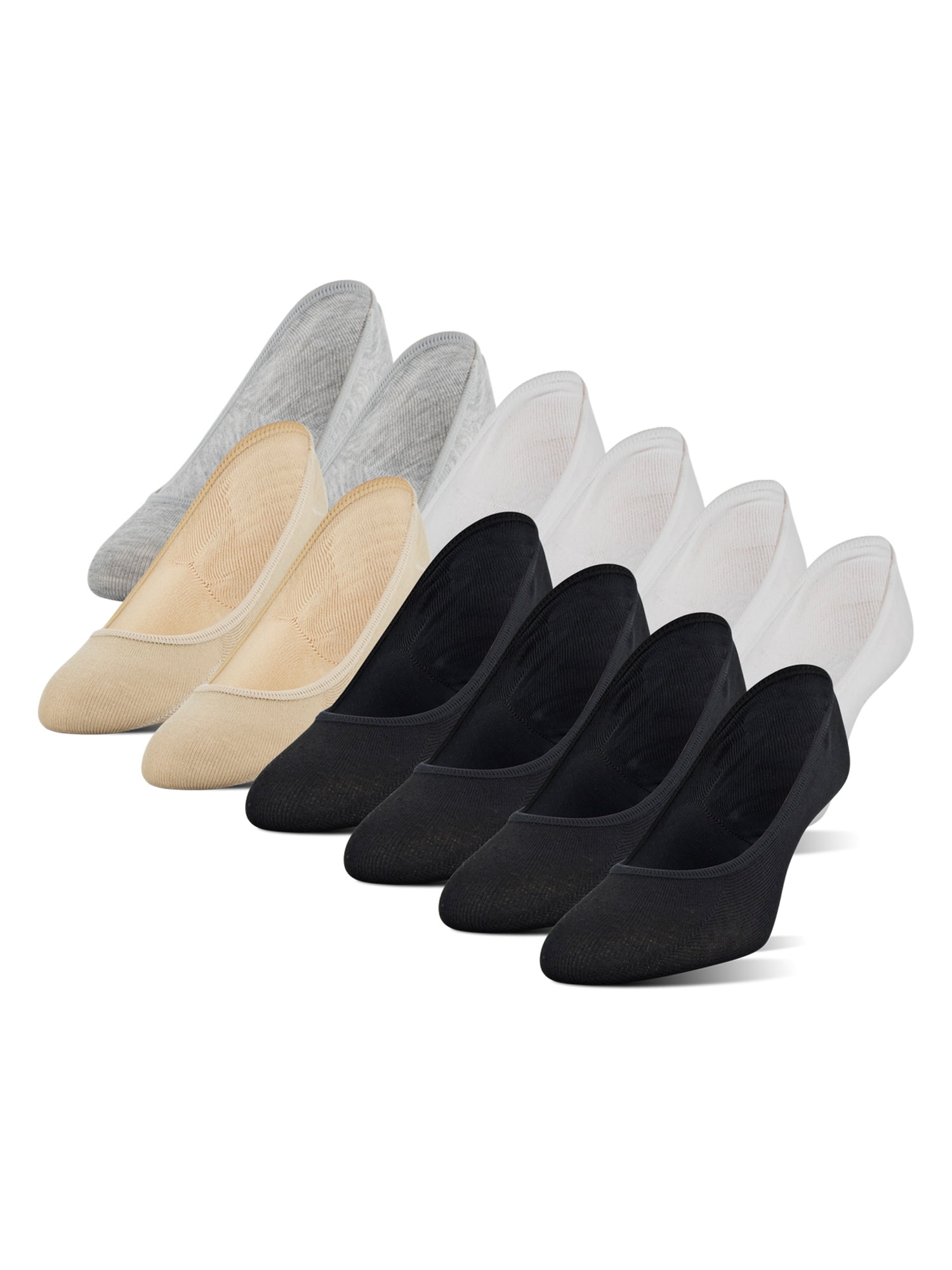 PEDS, Women's Low Cut Sport Liner Socks, 12 Pairs, with Gel Tab ...