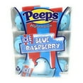 PEEPS Marshmallow Chicks, Icee Blue Raspberry Flavored, 15 Count ...