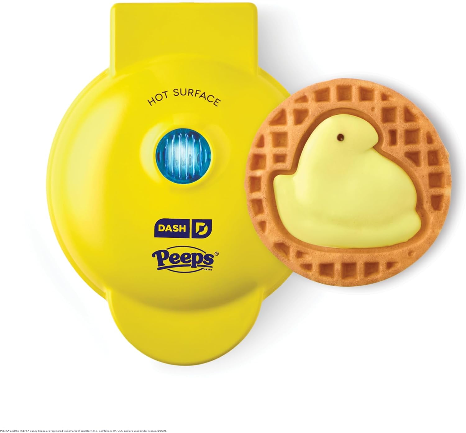 PEEPS Mini Waffle Maker- Machine for Creative Homemade Treats ...