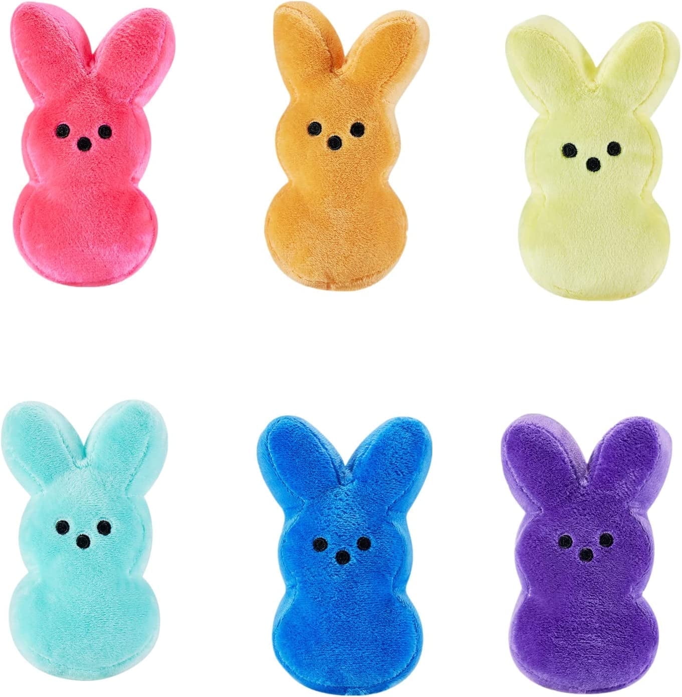 PEEPS, Peeps Easter Bunny Plush Toys Cute Peep Rabbit Stuffed Animal ...