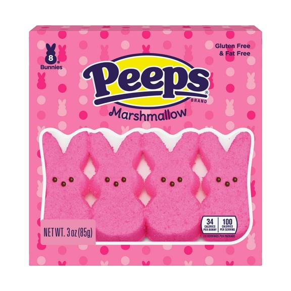 PEEPS Easter Tradition, Cotton Candy Flavored Marshmallow Chicks, 10 ...