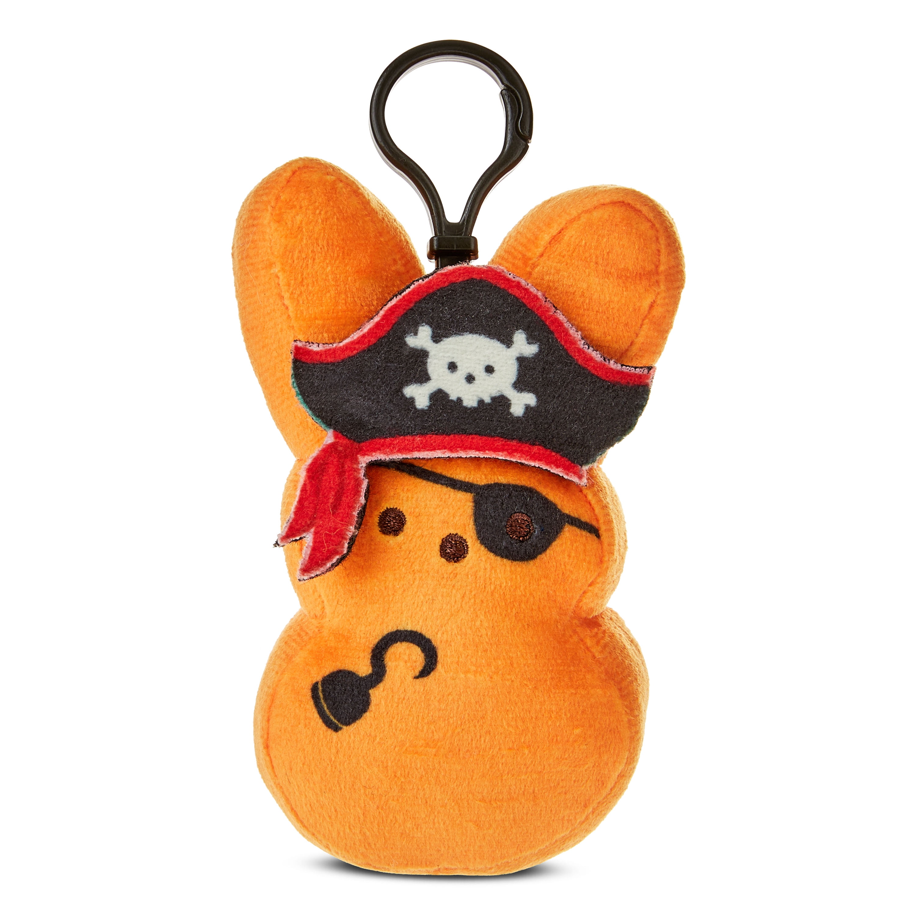 Peeps® Pirate Bunny Plush Backpack Clip For Halloween - Walmart.com