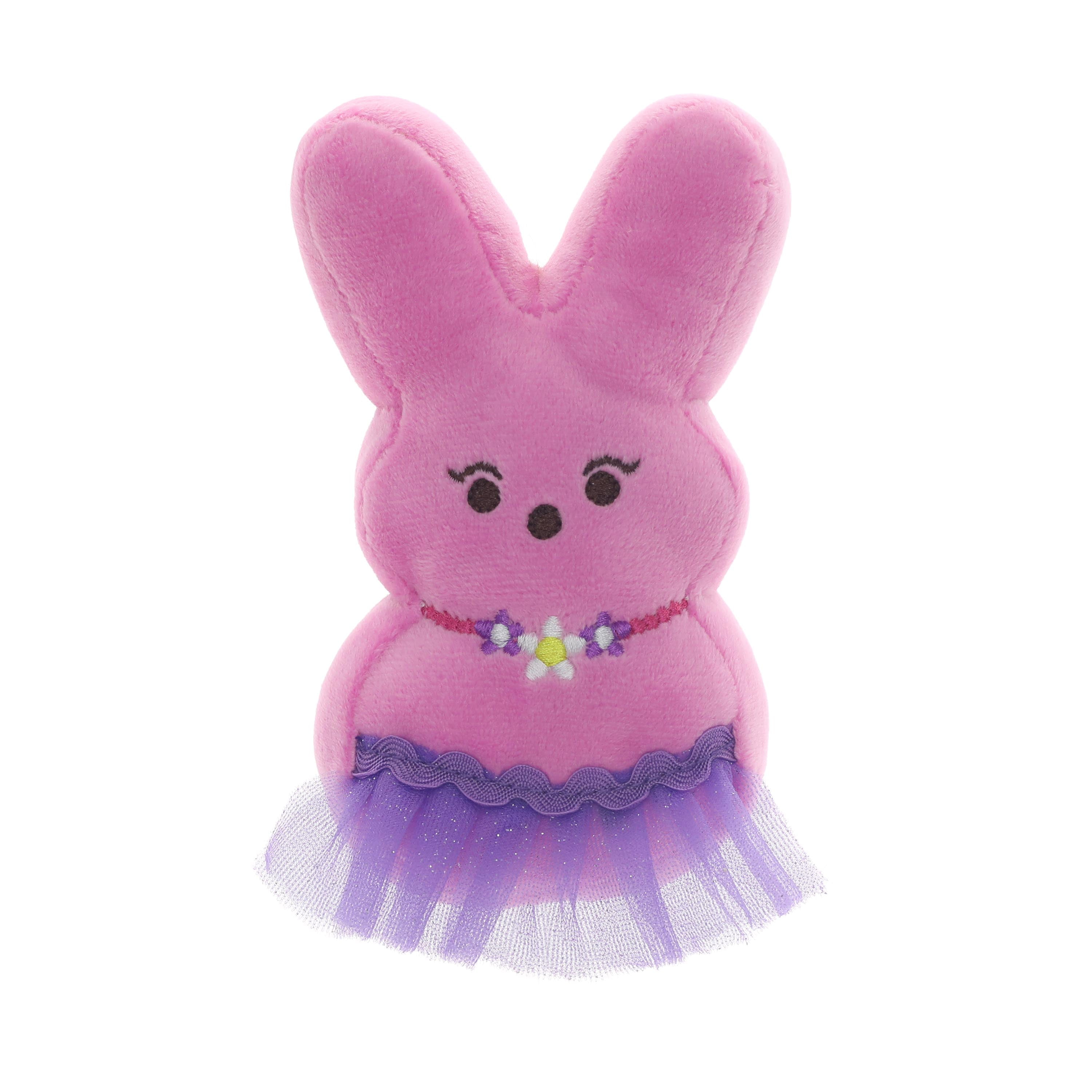 PEEPS® 6-Inch Pink Bunny Marshmallow-Scented Plush Toy — Princess ...
