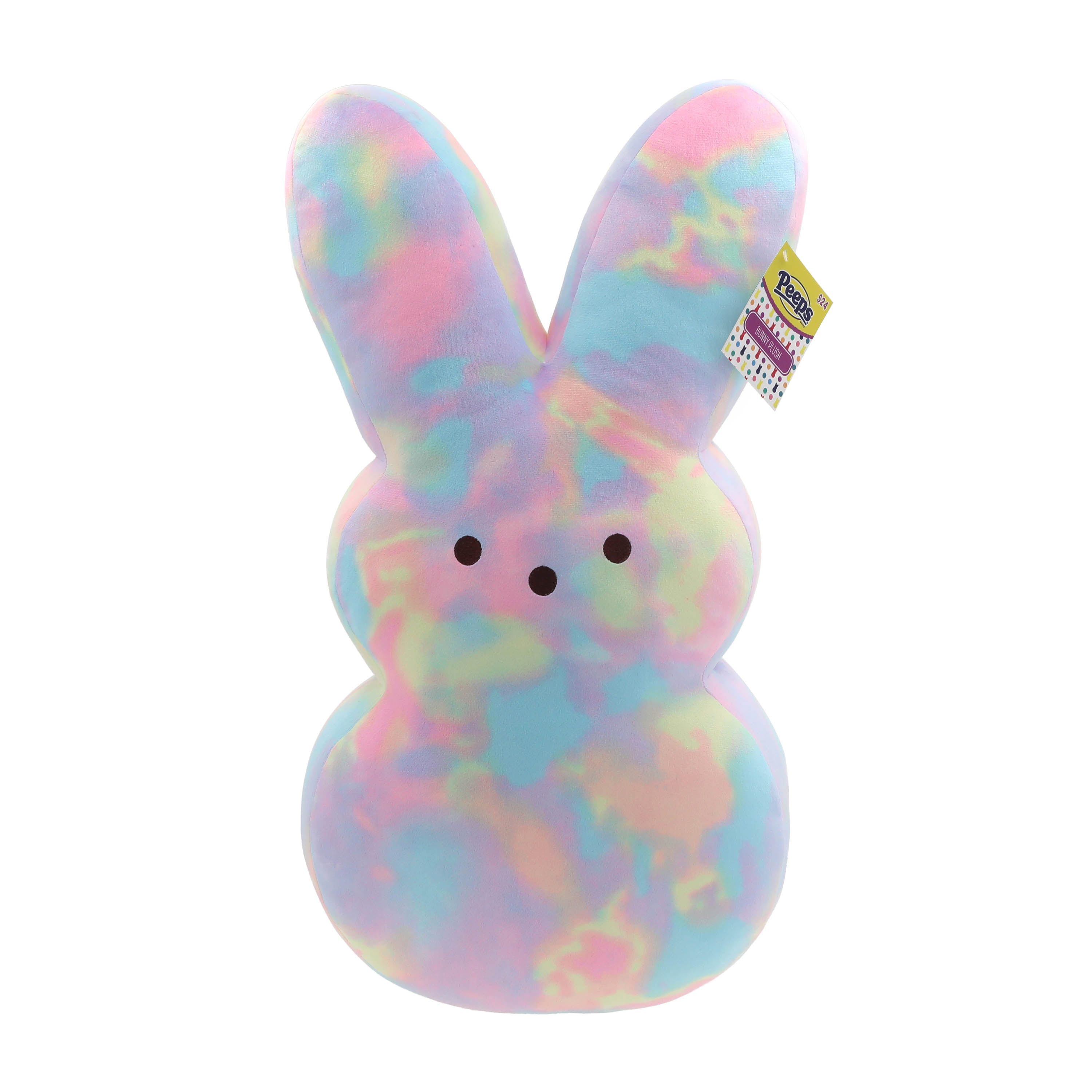 Peeps Easter Plushie Toy, 24 Inch Pastel Rainbow Color - Walmart.com