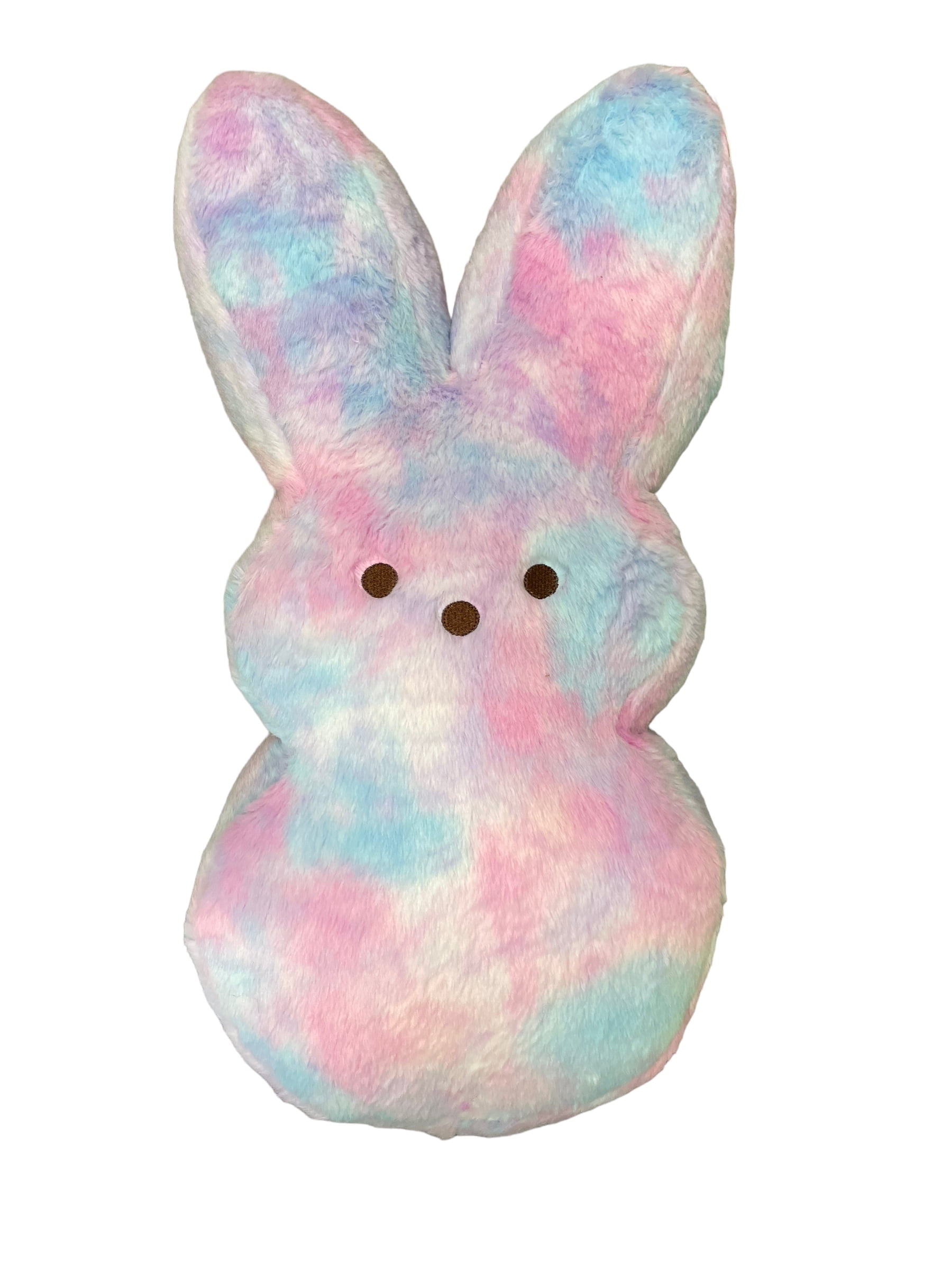 PEEPS Jumbo Easter Plush Bunny - Soft Pink, Tie Dyed, 22 Inch Large ...