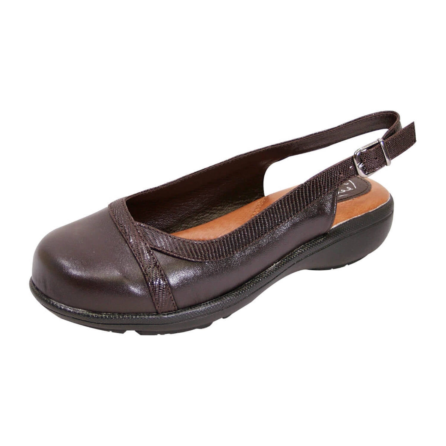 PEERAGE June Women's Wide Width Leather Clogs - Walmart.com