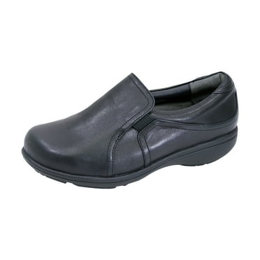 PEERAGE Mary Women Extra Wide Width Comfort Leather Clog - Walmart.com