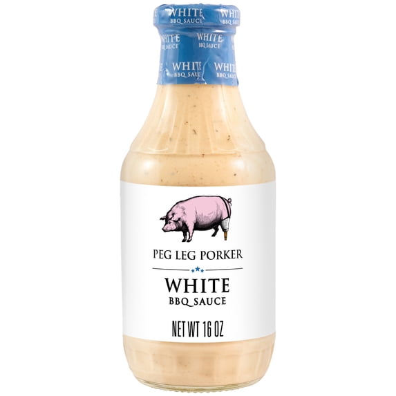 Peg Leg Porker White BBQ Sauce, 16.0 oz Bottle - Walmart.com