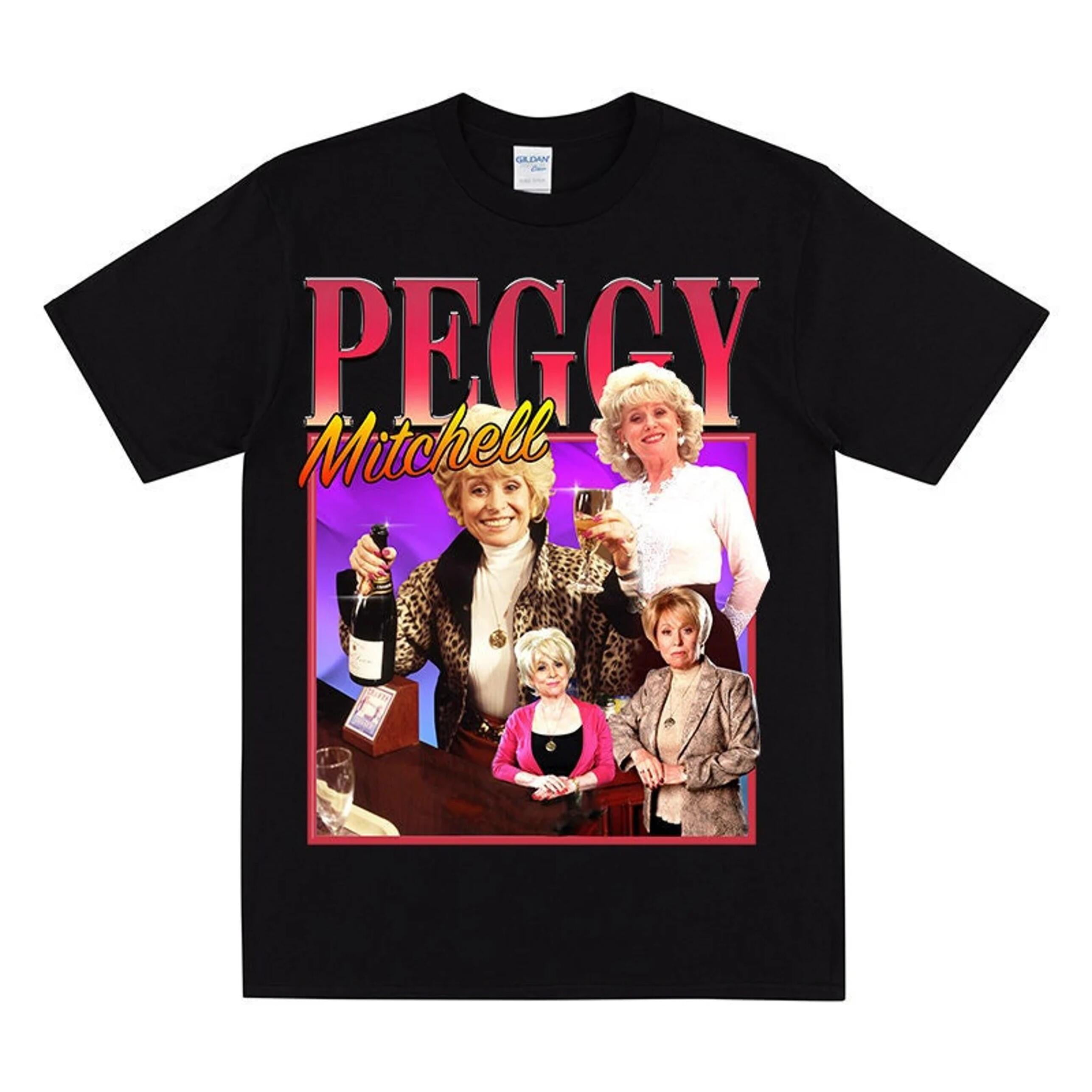 PEGGY MITCHELL Tribute shirt For Eastenders Fans, Iconic British Actress, Get Outta My Pub ...