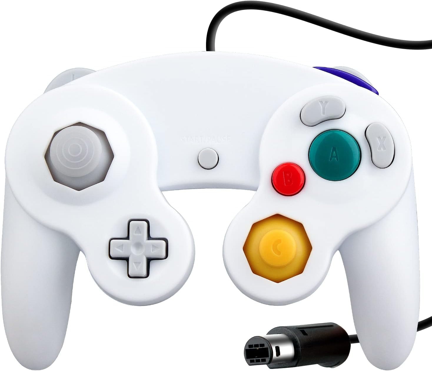 PEGLY Gamecube Controller, Classic Wired Controller for Wii Nintendo ...